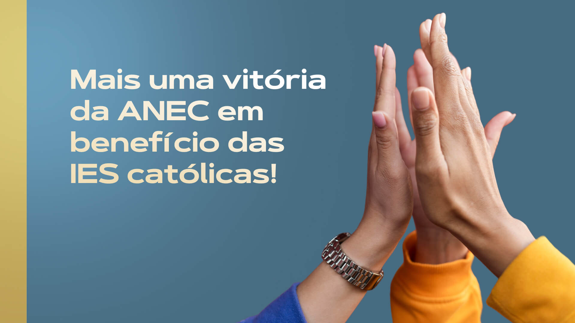Emenda aditiva sobre o Prouni, apresentada pela ANEC, é aprovada e traz ...