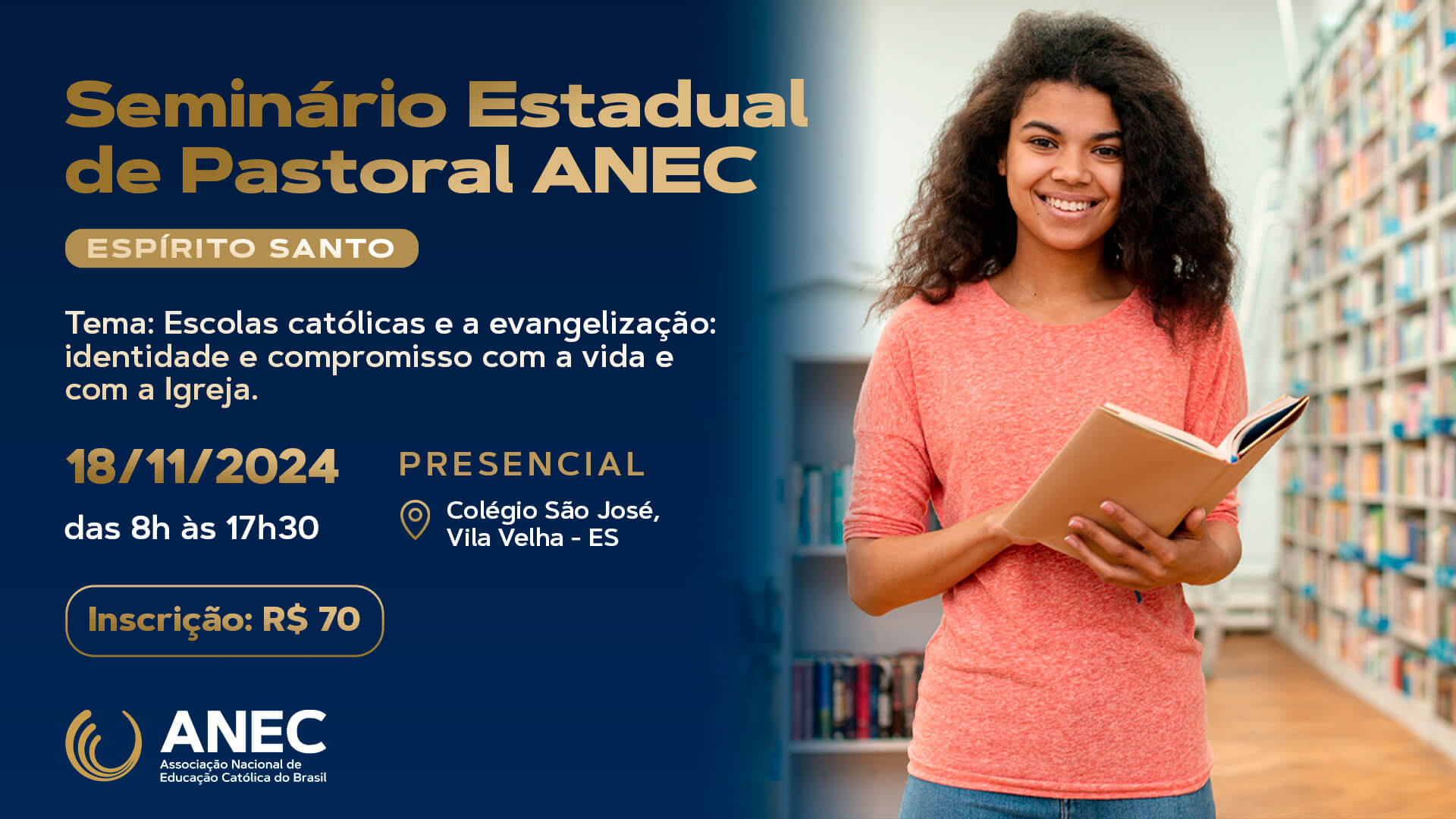 Seminário Estadual de Pastoral ANEC Espírito Santo - ANEC